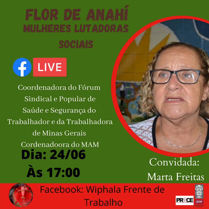 2ª live do Projeto Flor de Anahí | Universidade Federal de Ouro Preto ...