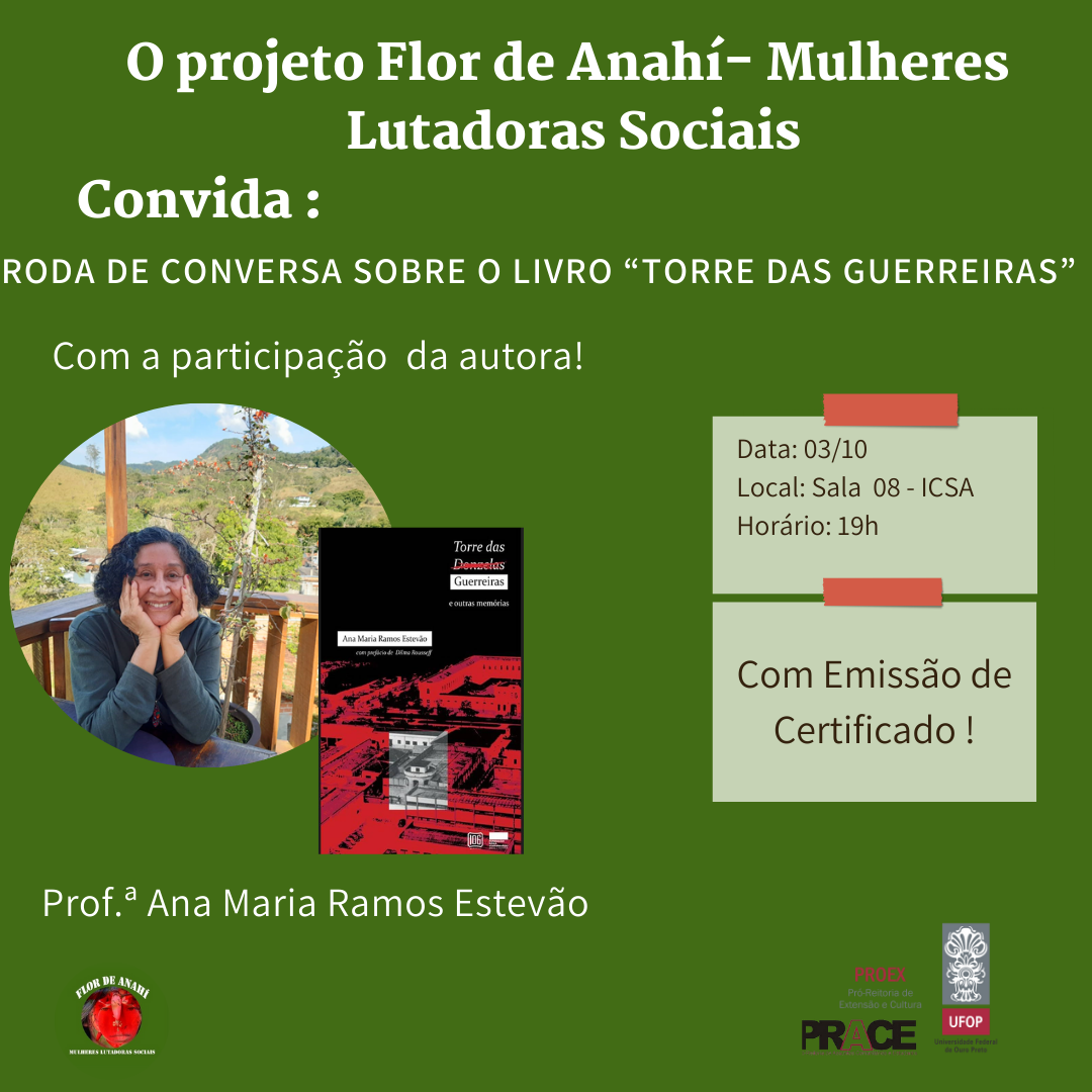 Roda de conversa do projeto Flor de Anahí: Mulheres Lutadoras Sociais ...