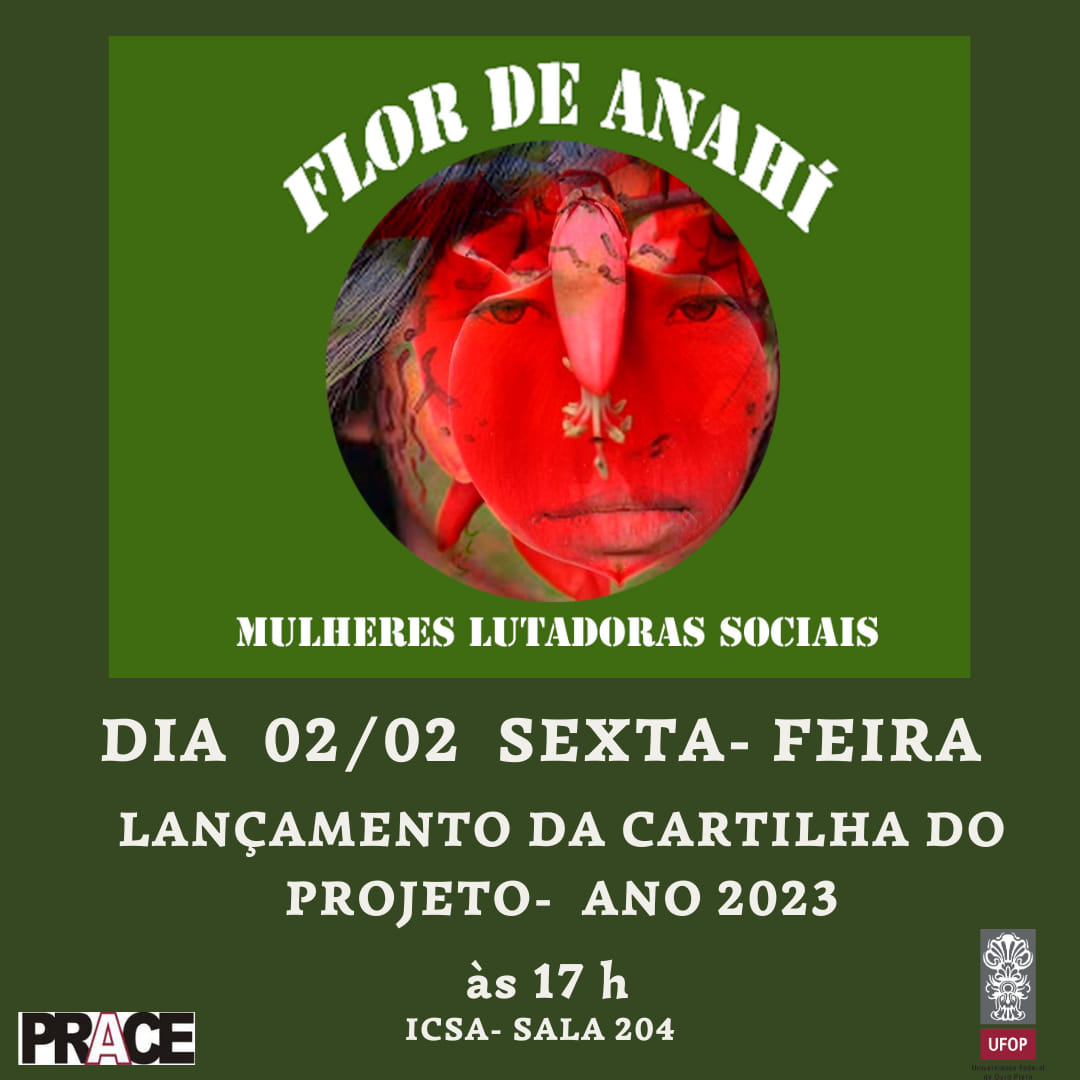 Lançamento de cartilha do projeto Flor de Anahí - Mulheres Lutadoras ...