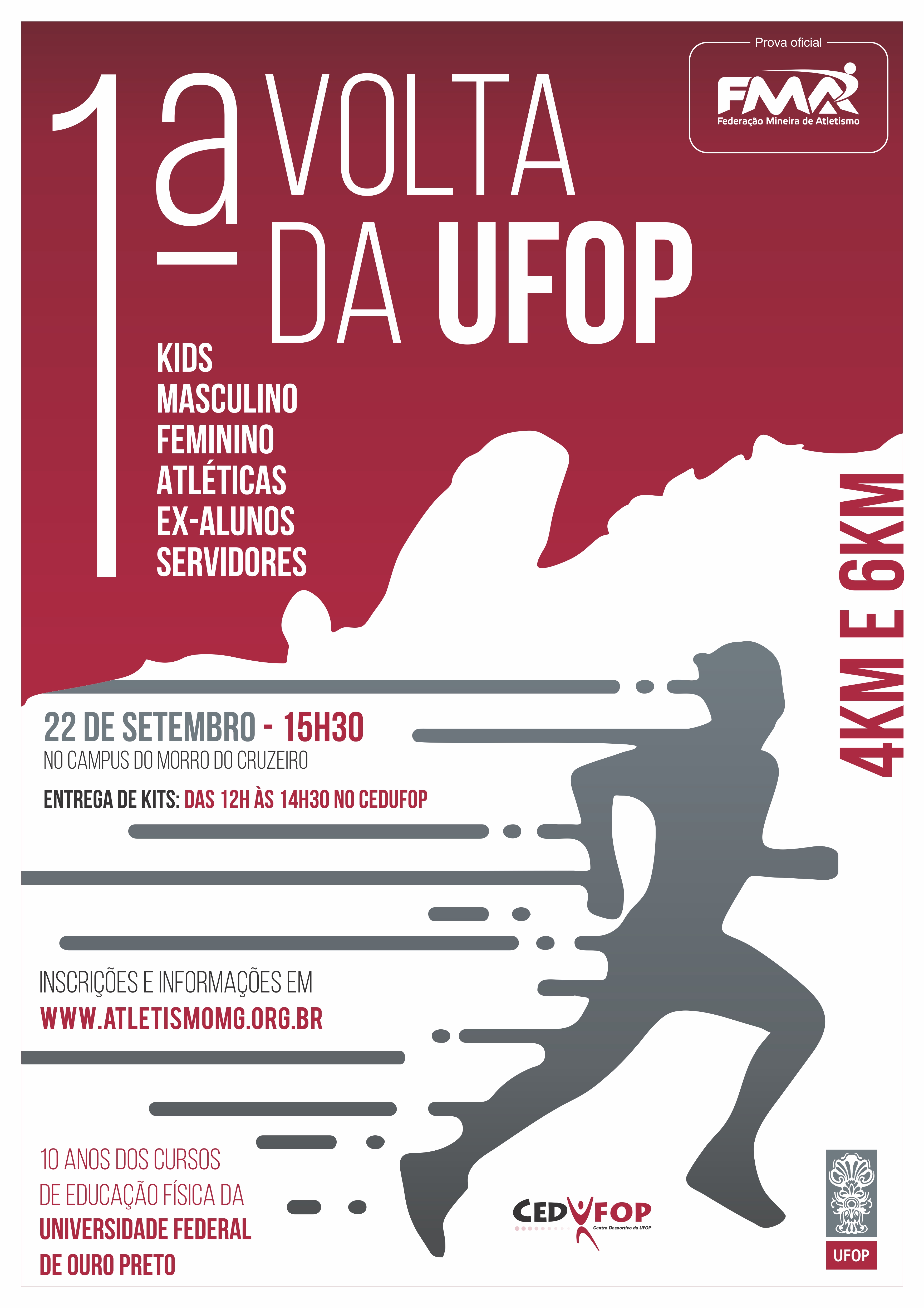 Neste sábado (22), no Campus Morro do Cruzeiro | Universidade Federal ...