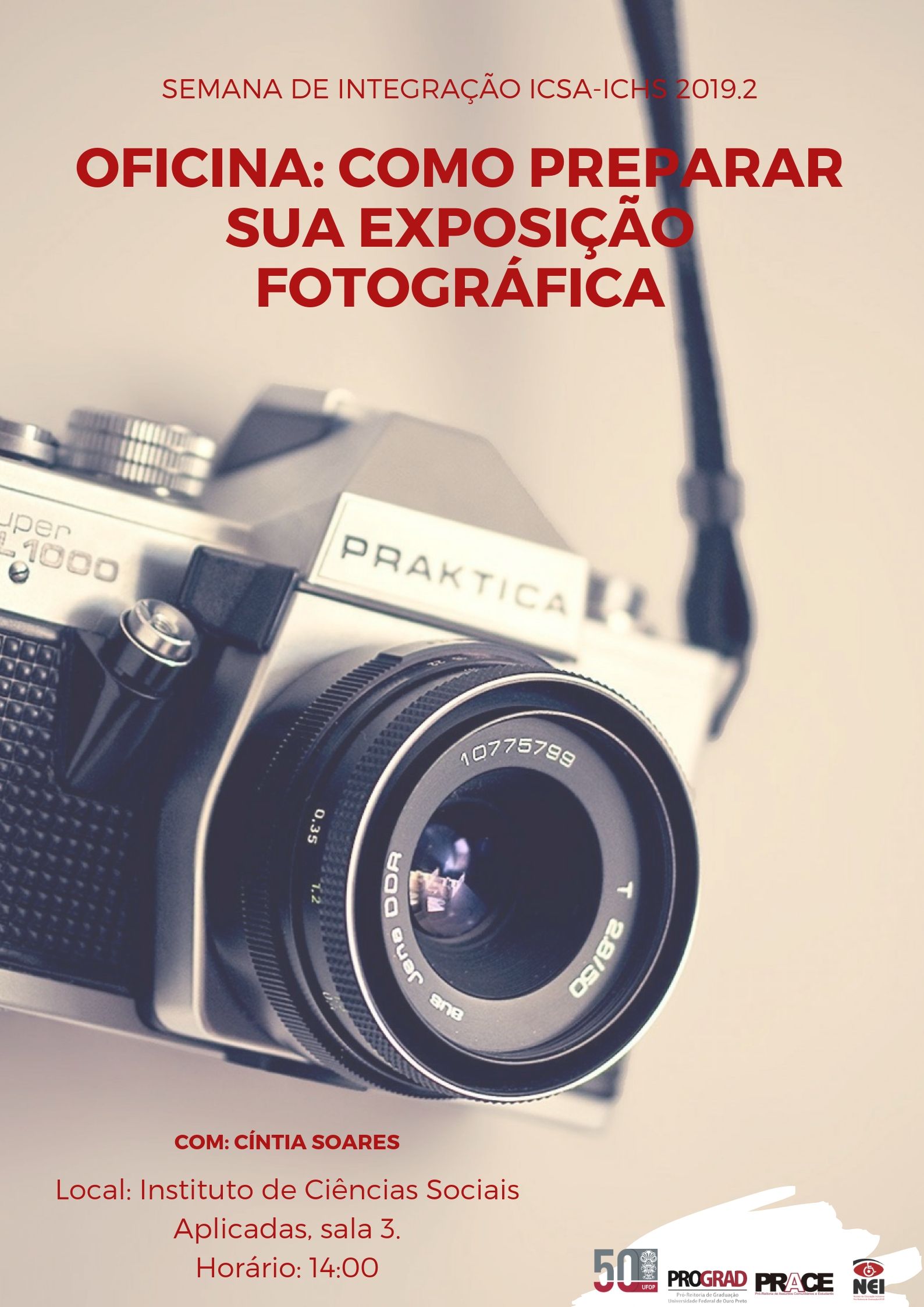 Como preparar sua exposição fotográfica | Universidade Federal de Ouro ...