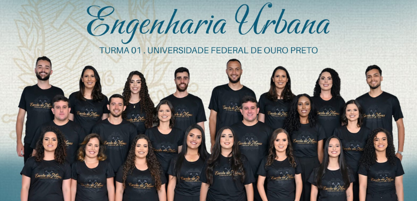 Primeira turma de Engenharia Urbana do país conclui curso na UFOP ...